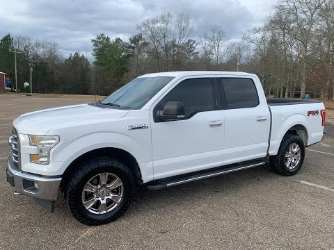 2017 Ford F150 4 Door Crew Cab 4x4 Pickup Truck (153,016 Miles) - JJ ...