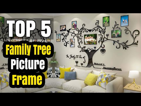 Best Family Tree Picture Frames Wall Wooden Metal