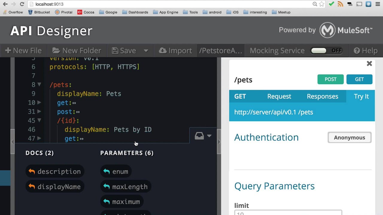 API Languages and Contract First Design