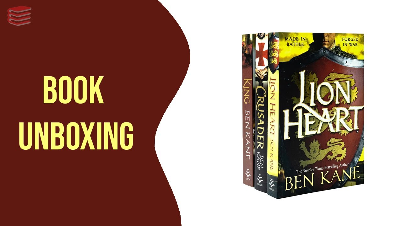 Richard the Lionheart 3 Books Collection By Ben Kane - Book Unboxing