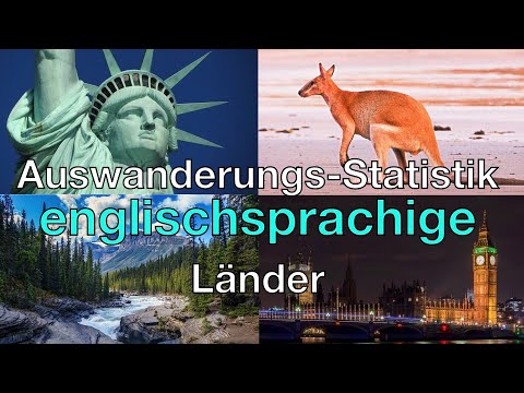 Wohin wandern die meisten Deutschen aus - englischsprachige Länder - auswandern aus Deutschland