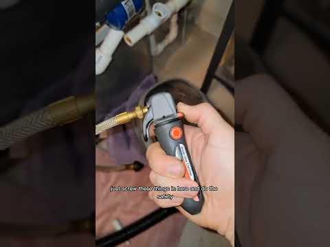 How to unclog your air conditioning drain #hvac #shorts #diy