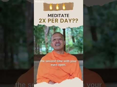 How often should you meditate? 🔥🙏 #shorts