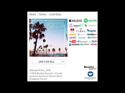 Luca Dayz, Warner Music Singapore, Bentley Records BRAND NEW