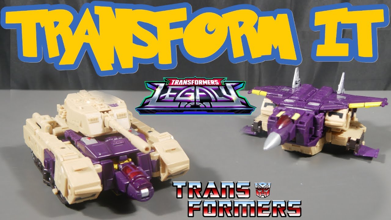 Transform It Transformers Legacy Leader Class Blitzwing