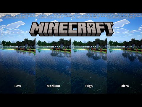 Minecraft - Vibrant Visuals Settings Comparison & FPS Test | RTX 4060 Laptop