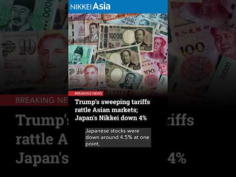 Trump’s sweeping tariffs spook Asian #markets