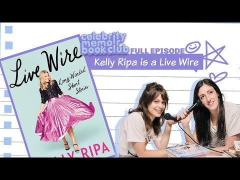 Kelly Ripa is a Live Wire -- Celebrity Memoir Book Club -- Full Episode