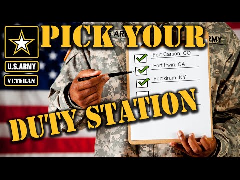How to pick where you get stationed in the Army