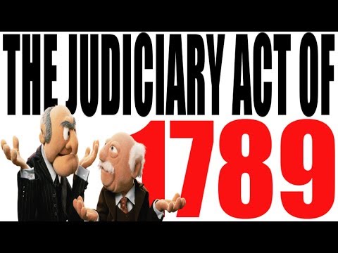 The Judiciary Act of 1789: US Government Review