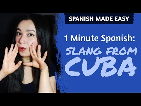 1 Minute Spanish: SLANG FROM CUBA #Shorts