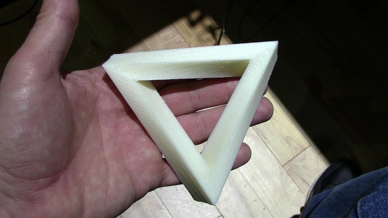 3D Printing of a Penrose Triangle