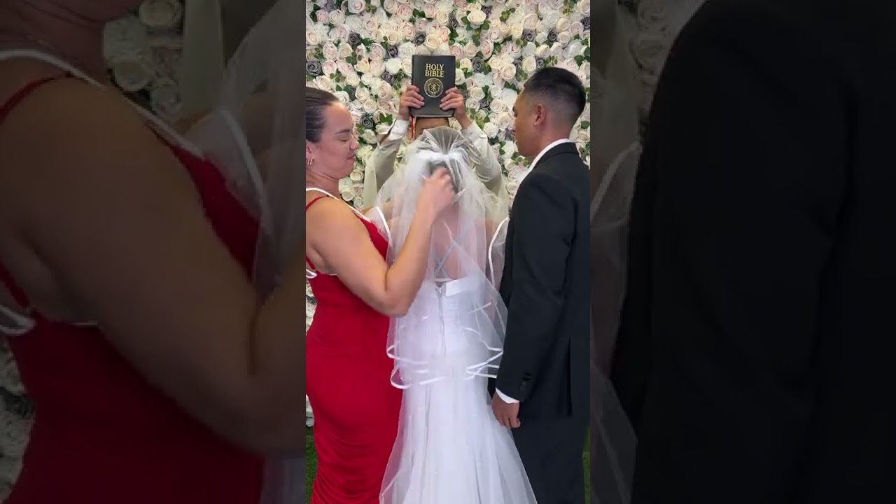 Bride sees husband and bridesmaids cheating!! #shorts