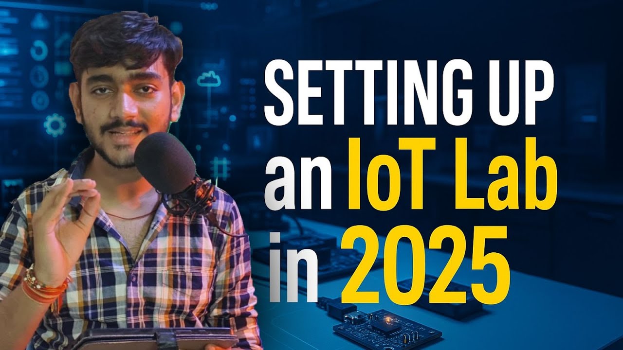 DIY IoT Lab Setup at Home (2025) | Best Tools, Boards & Sensors for Beginners