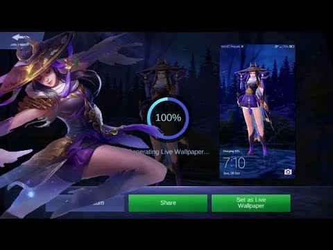 HOW TO CREATE MOBILE LEGENDS LIVE WALLPAPER | Thalassophile Gaming