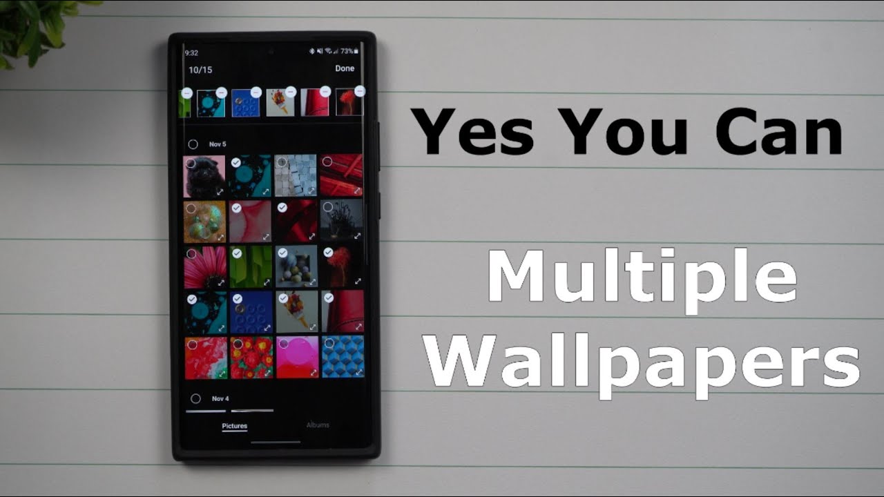 Customized Multiple Wallpapers -  Yes You Can