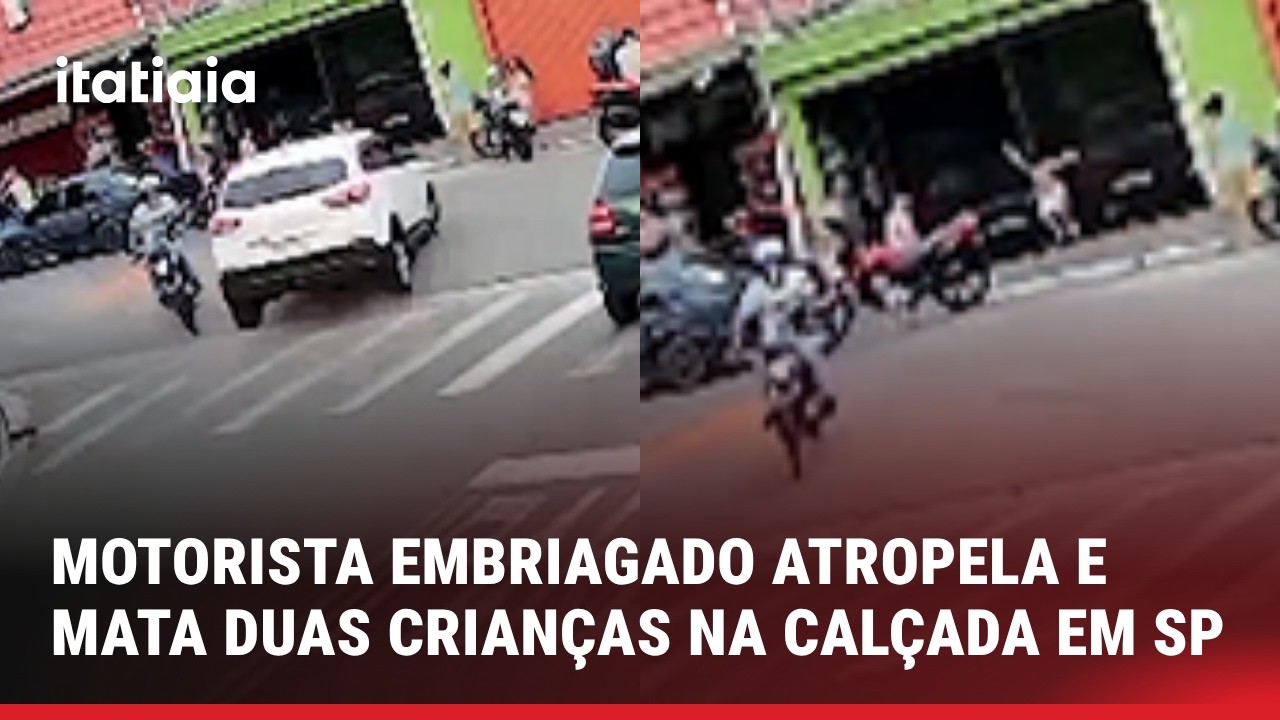 TRAGEDY! DRUNK DRIVER RUNS OVER AND KILLS TWO CHILDREN IN SÃO PAULO!
