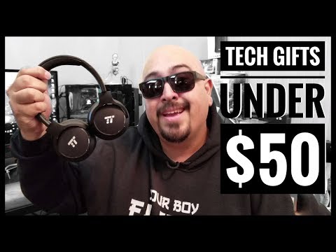 Best Tech Gifts under $50 | Feat. BenderTube and RuskieTech [2018]