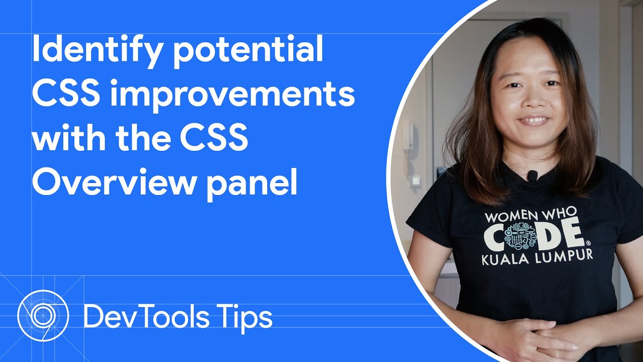 Identify potential CSS improvements with the CSS Overview panel #DevToolsTips