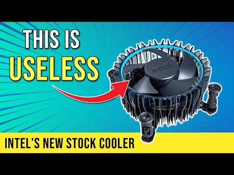 Intel is developing new stock coolers but..