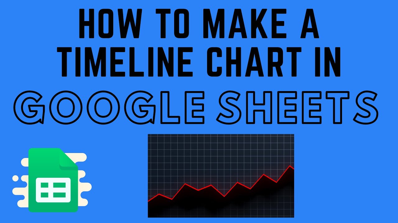 How to Make a Timeline Chart in Google Sheets