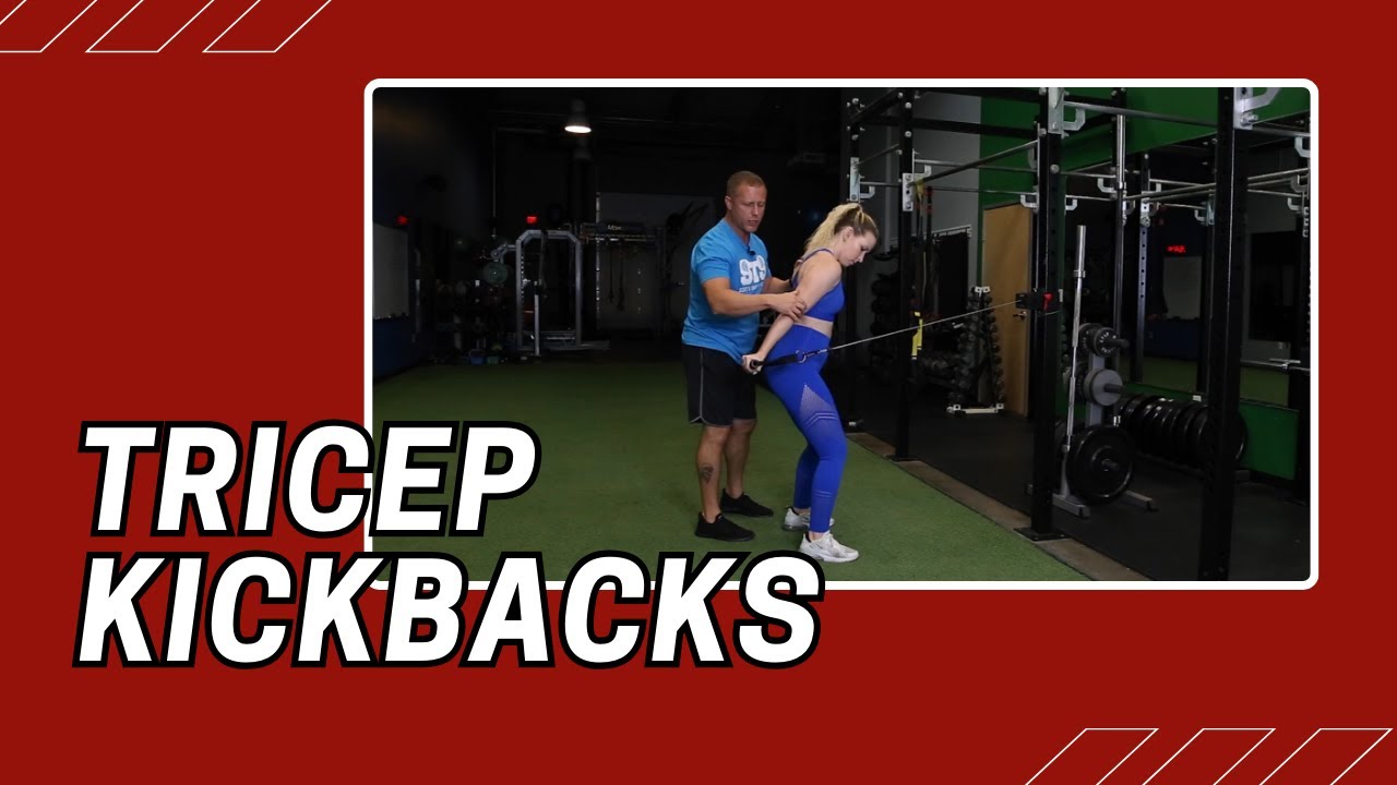 Tricep Kickbacks | Cable Machine Exercise