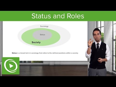 Status & Roles (Elements of Social Interaction) – Social Interaction | Lecturio