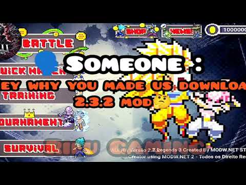 Z Legends 3/2.3.4 MOD Apk Download MEDIA FIRE#dragonball#dbgaming#dbsgaming #dbheros #powerwarriors