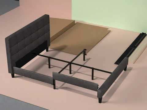 Mattress Foundation King | Zinus Bed Frame | Platform Bed Frame For Box Spring and Mattress | 2021