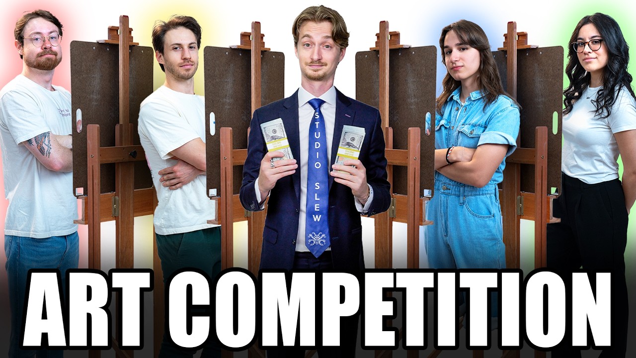 Four Artists Face Off in the Ultimate Art Competition