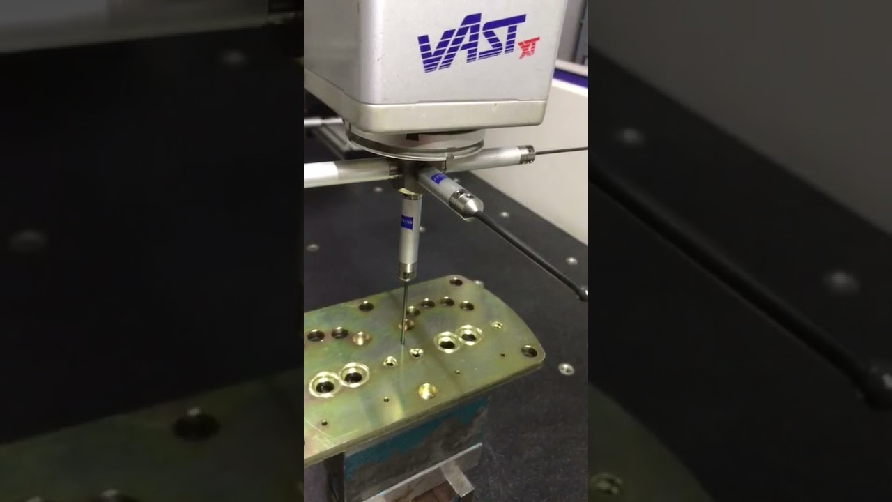 Flatness measurement by point contact and scanning in CMM_2