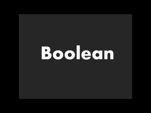 How to Pronounce Boolean