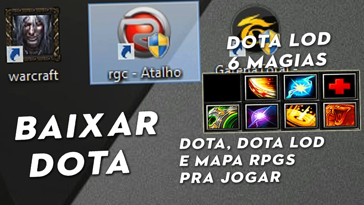 Como Baixar DotA e Configurar pra Jogar