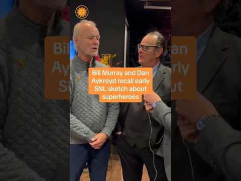 Bill Murray and Dan Aykroyd recall early “SNL” sketches #shorts
