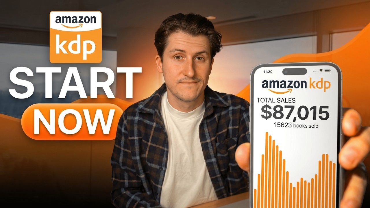 The BEST Way to Make Money with Amazon KDP in 2026 (Full Tutorial)