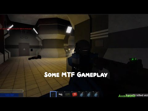 MTF Gameplay | SCP Demonstration Roblox