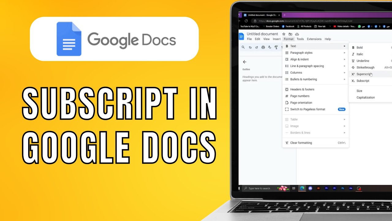 How To Subscripts In Google Docs (2024) Quick And Easy