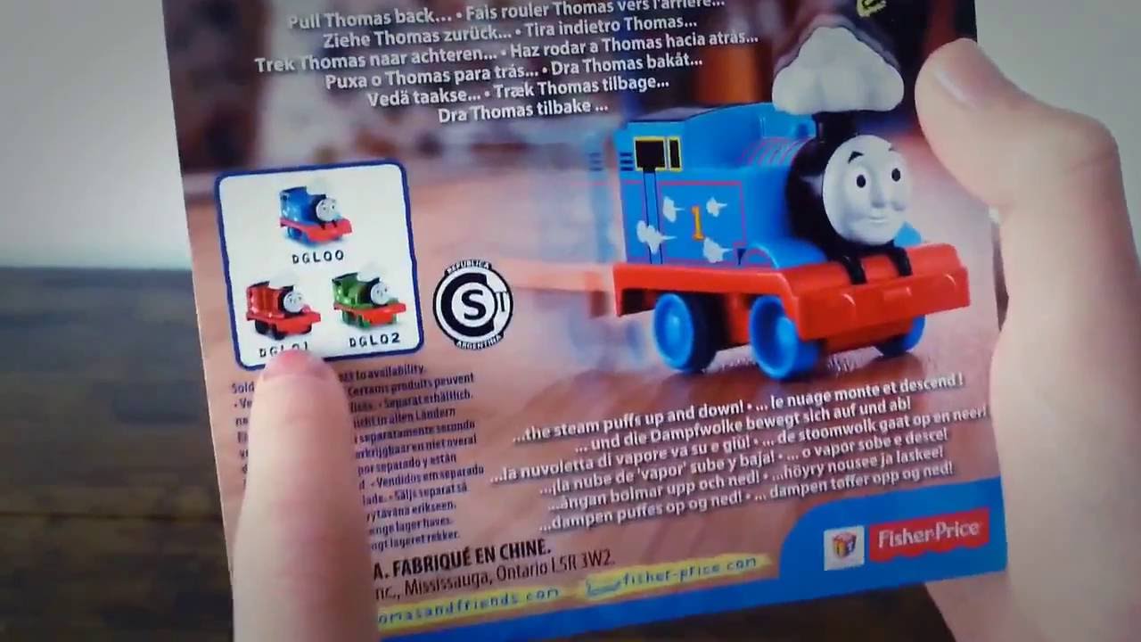 Fisher-Price My First Thomas the Train Pullback Puffer. Unboxing, reaction and play #1