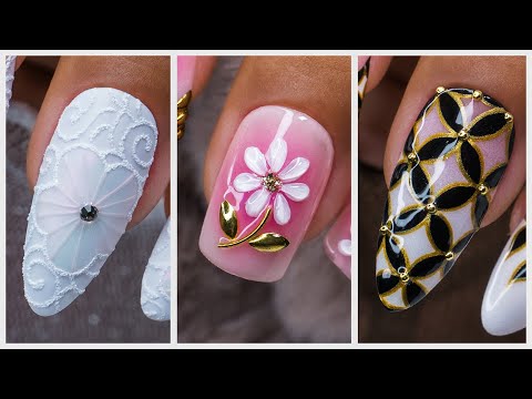 New Nail Art Ideas 2025 | Best Spring Nail Art Tutorial
