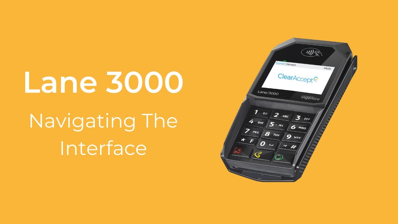 Lane/3000 - Navigating The Interface