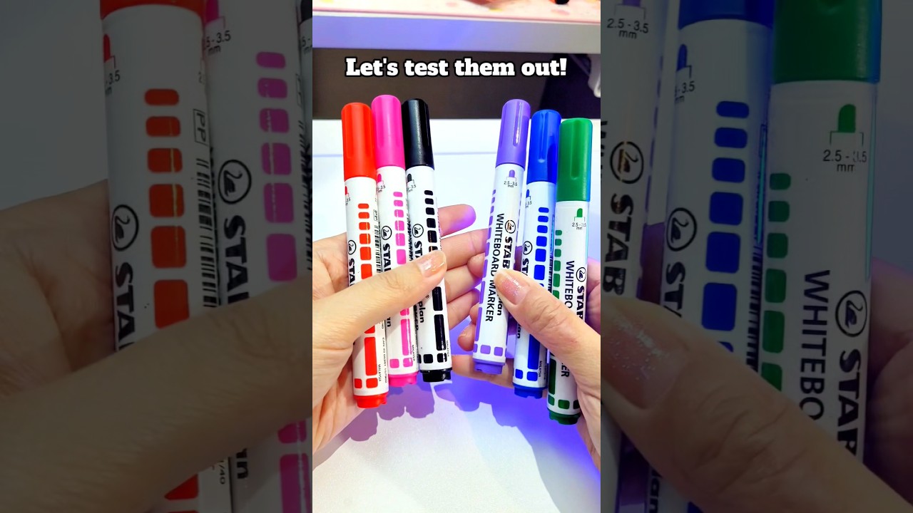 I Just FOUND Out About COLORFUL Whiteboard Markers🌈🖍