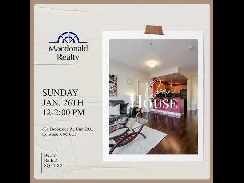 Open House Jan 26, 2025 Condo at 631 Brookside