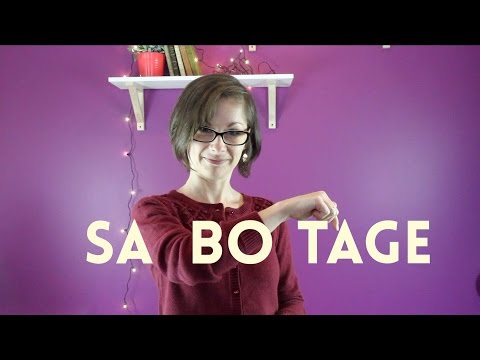 Word of day - sabotage