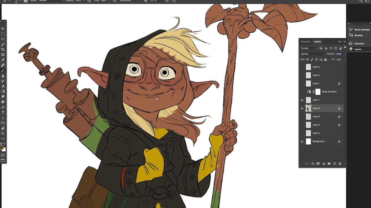 Gnome Wizard Time-Lapse
