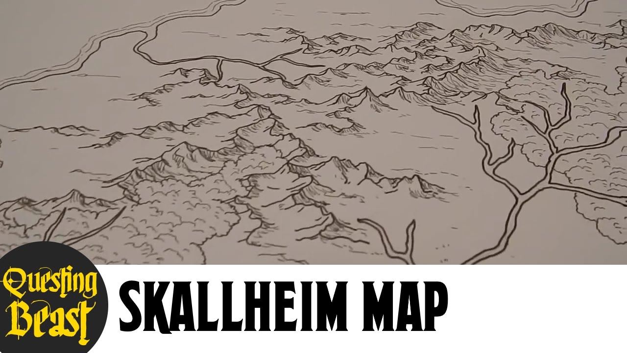Skallheim: DnD Fantasy Map Showcase