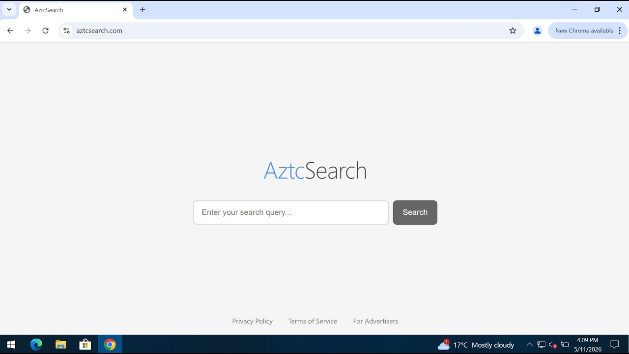Aztcsearch com redirect virus removal guide.