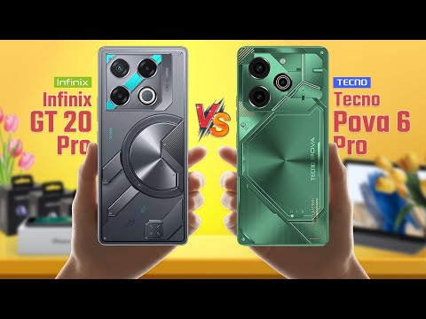 Infinix GT 20 Pro Vs Tecno Pova 6 Pro | Full Comparison 🔥 Which One Is Best?
