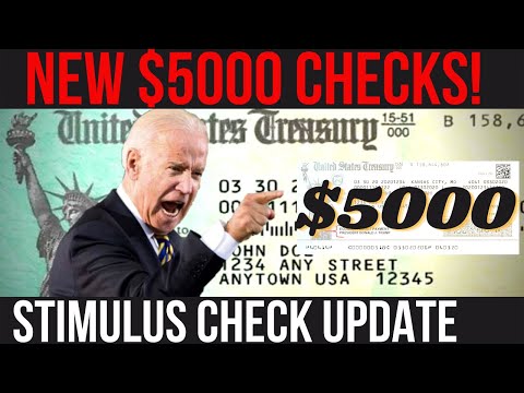 NEW $5000 STIMULUS CHECKS! 4th $1400 Stimulus Check + New Stimulus Deadline + $3.5T Reconciliation