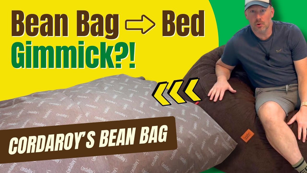 CordaRoy's Bean Bag Chair Bed/Lounger Review (3 years later!)