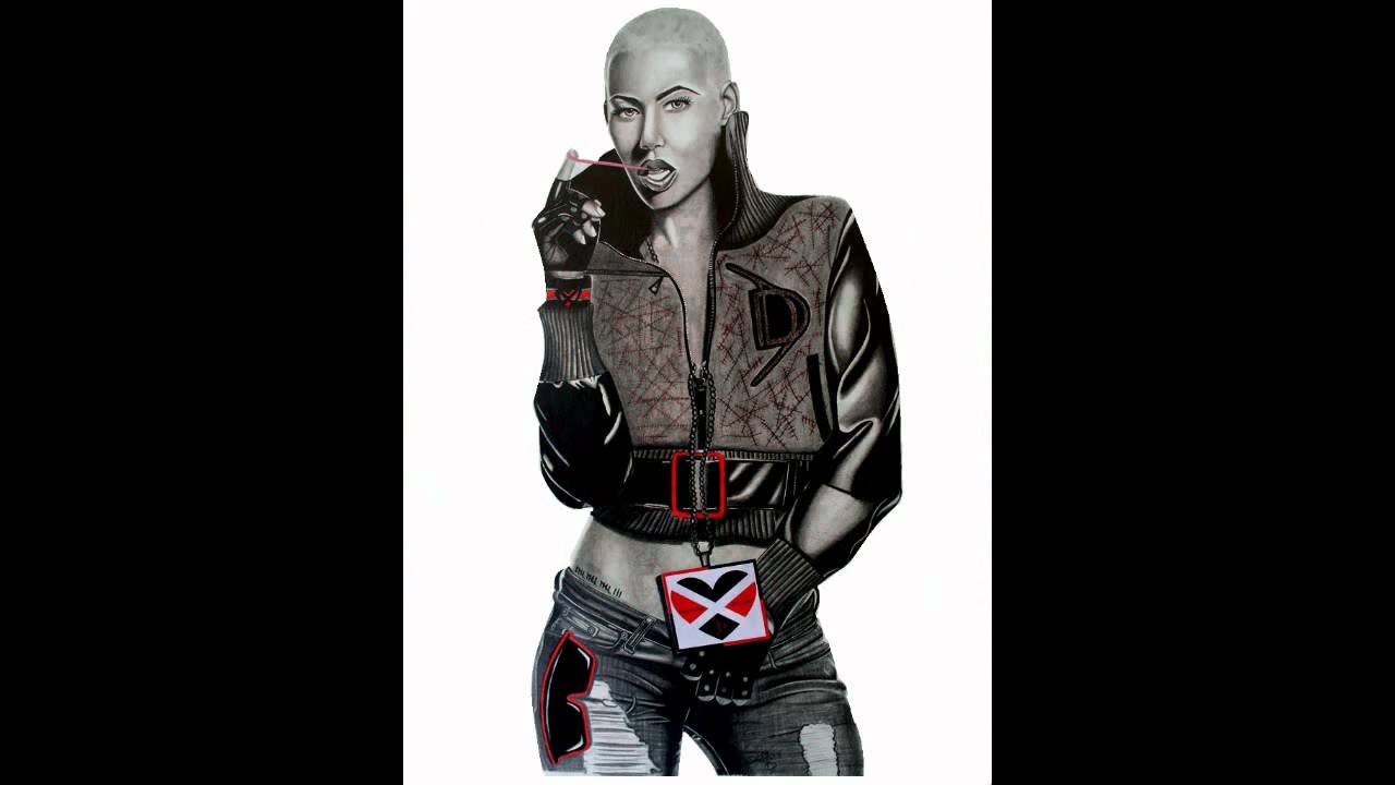 Amber Rose Drawing